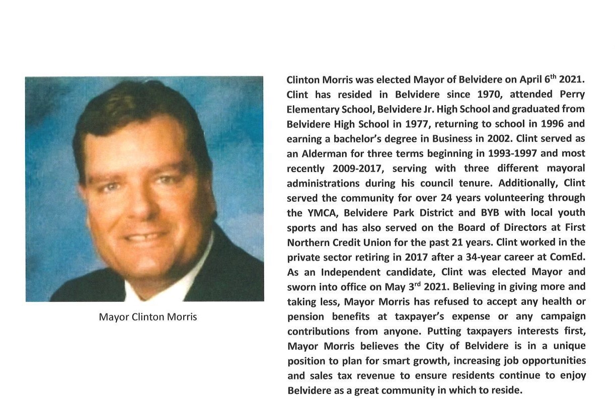 Mayor - City of Belvidere